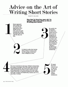 “Advice on the Art of Writing Short Stories” — Roberto Bolaño – Biblioklept