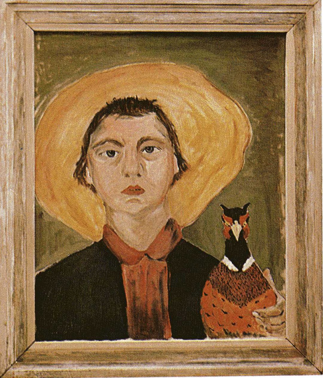 Flannery O’Connor’s Self-Portrait – Biblioklept