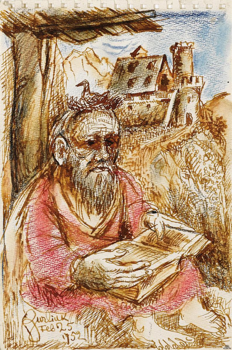 David Burliuk – Biblioklept