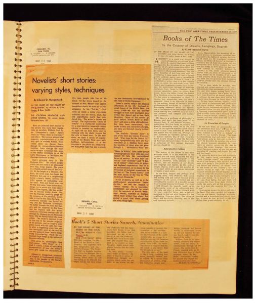 Check Out a New Digital Exhibit on William H. Gass – Biblioklept