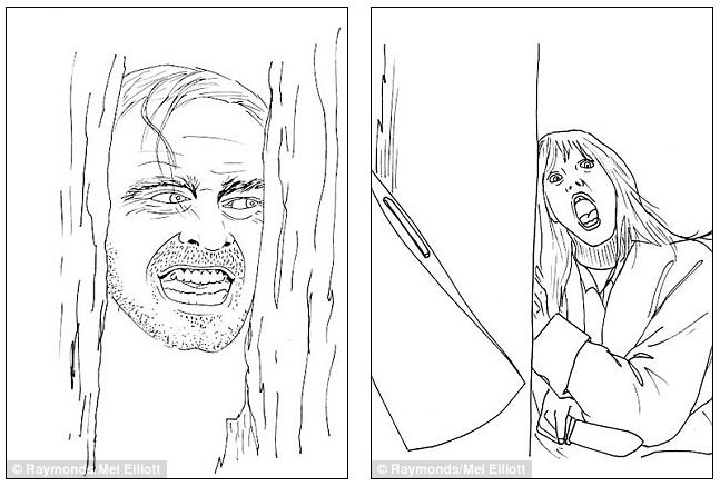 Two Fun Stanley Kubrick Coloring Pages – Biblioklept