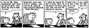 Creative writing (Calvin and Hobbes) – Biblioklept