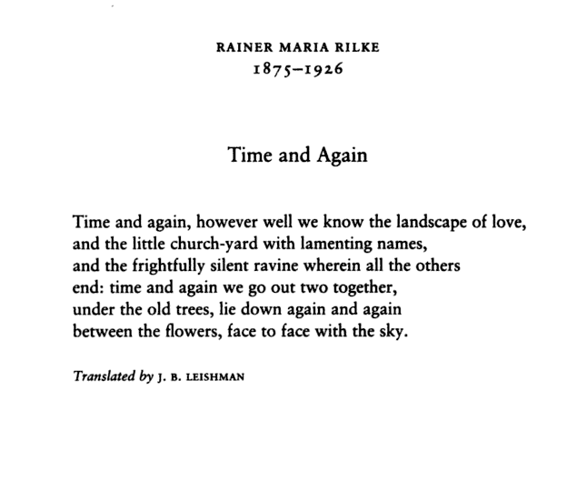 Poems About Time Together The Evening Time
