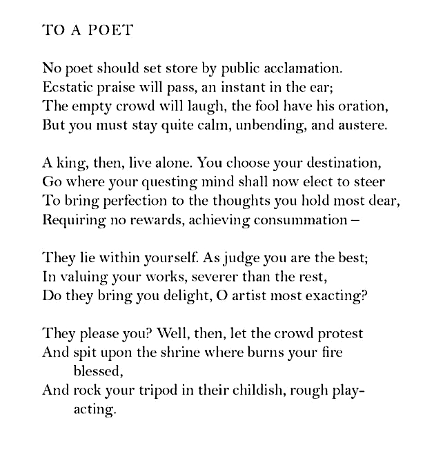 “To a Poet” — Alexander Pushkin – Biblioklept
