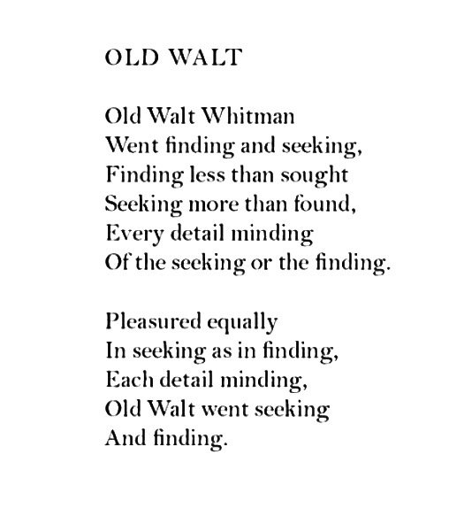 “Old Walt” — Langston Hughes – Biblioklept
