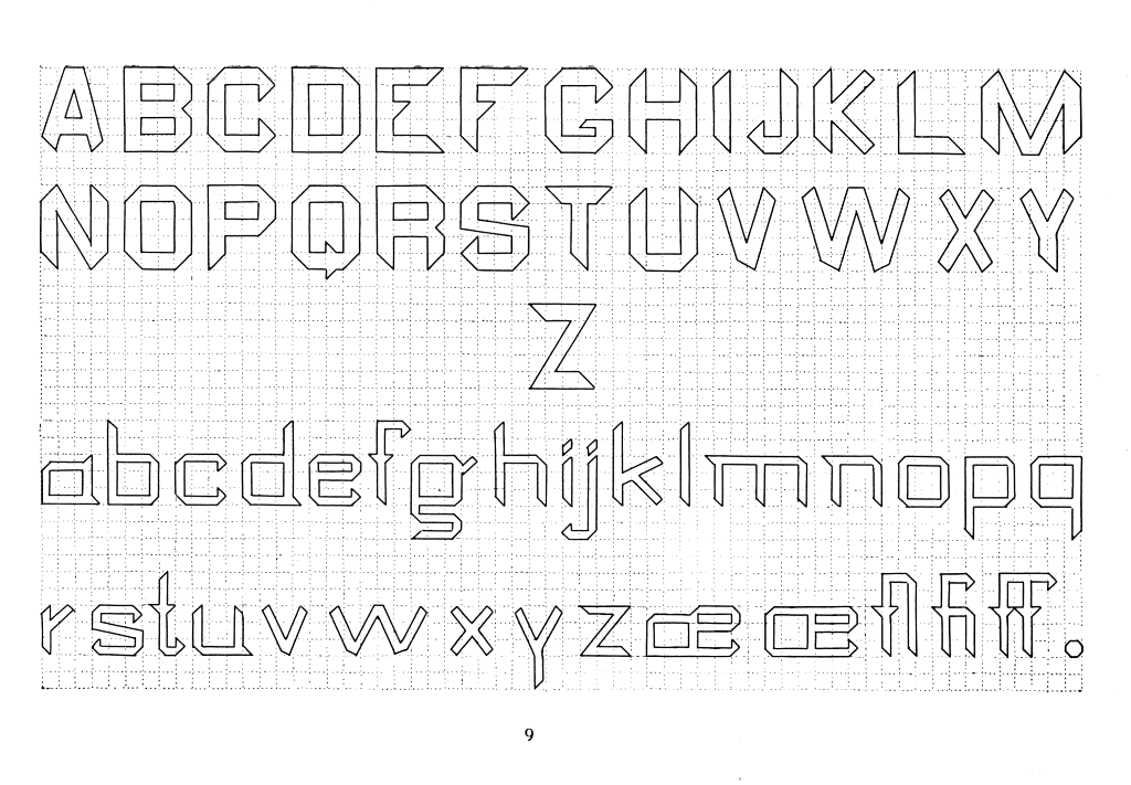 Some Lettering Fonts by J. Howard Cromwell (1887) – Biblioklept