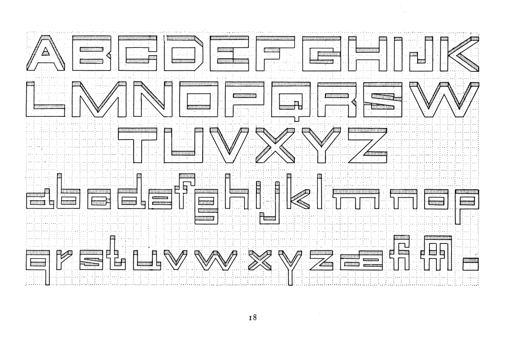 Some Lettering Fonts by J. Howard Cromwell (1887) – Biblioklept