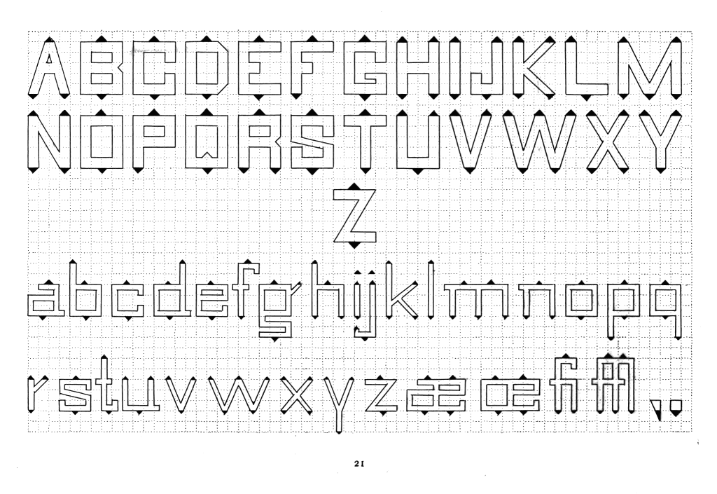 Some Lettering Fonts by J. Howard Cromwell (1887) – Biblioklept