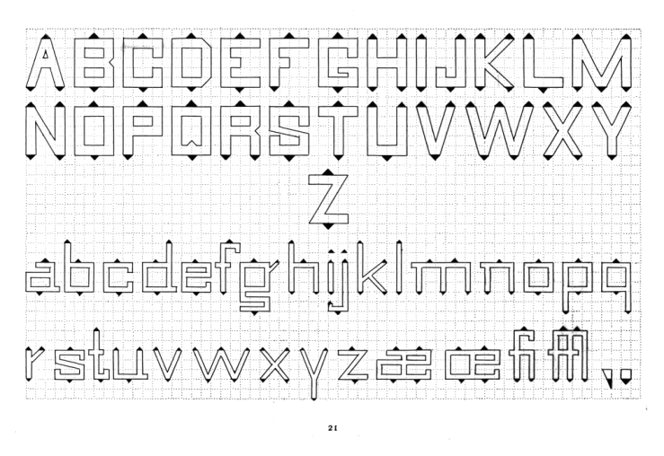 Some Lettering Fonts by J. Howard Cromwell (1887) – Biblioklept