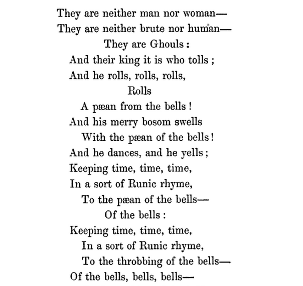 À Edgar Poe (Bells) — Odilon Redon – Biblioklept