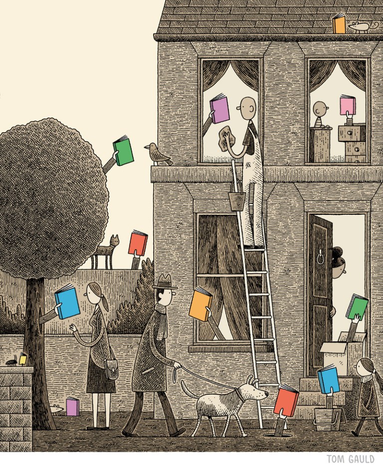 Readers (Guardian Cover) — Tom Gauld – Biblioklept