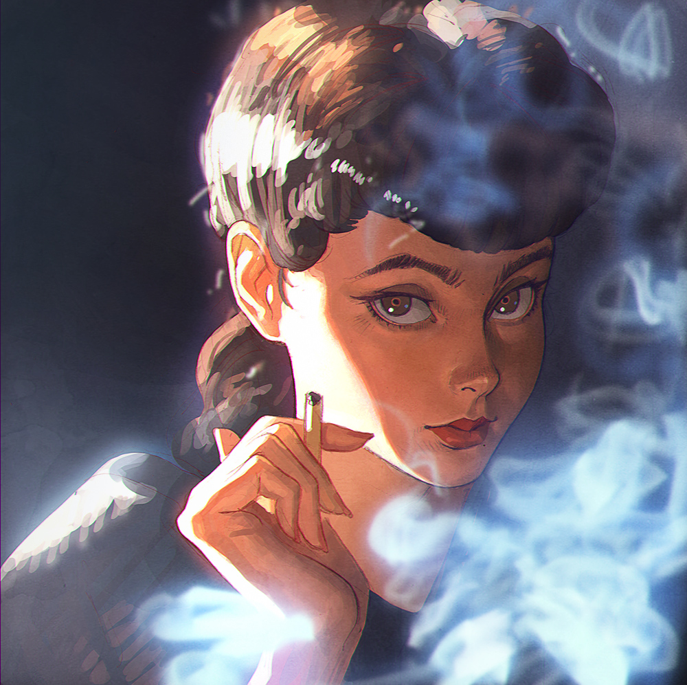 Rachel (Blade Runner) — Ilya Kuvshinov – Biblioklept