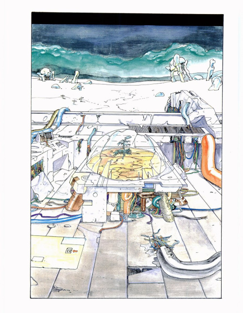 “Flowers,” a short Moebius-inspired comic by Katsuhiro Otomo – Biblioklept