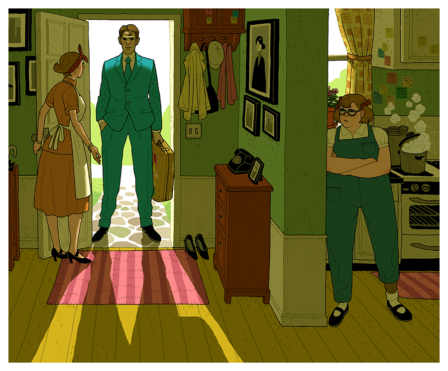 Good Country People (Illustration of the Flannery O’Connor Story) — Afu ...