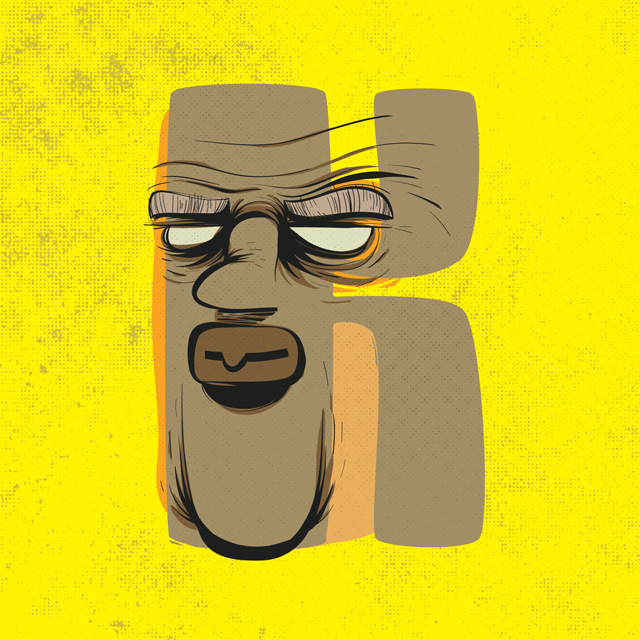 Letter Faces by Caio Beltrão – Biblioklept