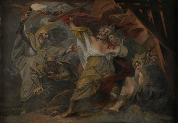 King Lear — Benjamin West – Biblioklept