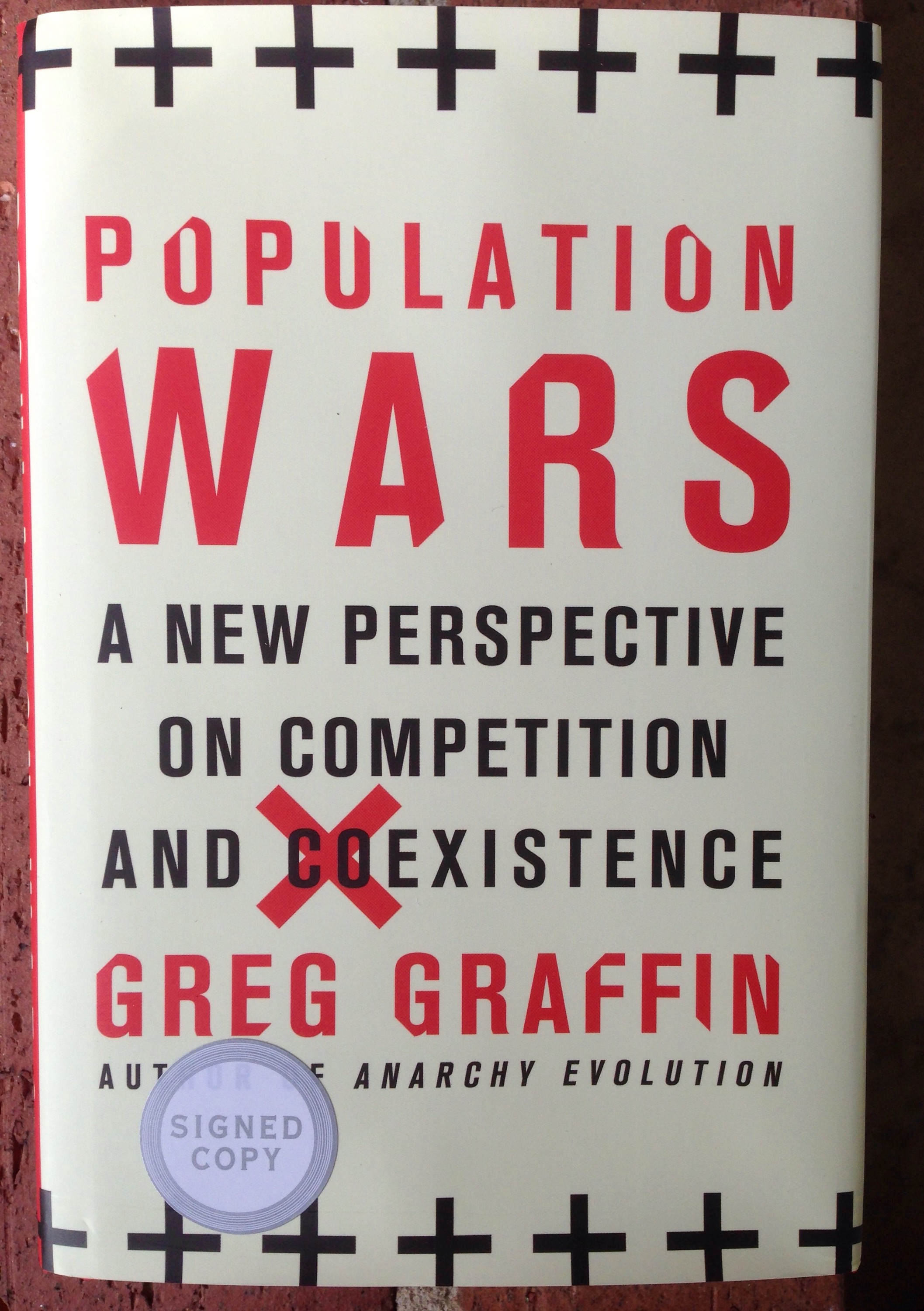 Greg Graffin’s Population Wars (Book acquired some time in September ...