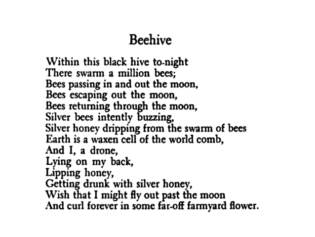 “Beehive” — Jean Toomer – Biblioklept
