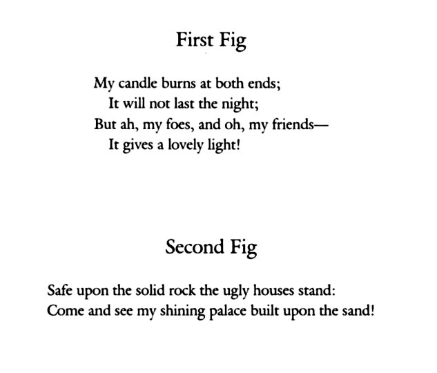 Edna St. Vincent Millay – Biblioklept