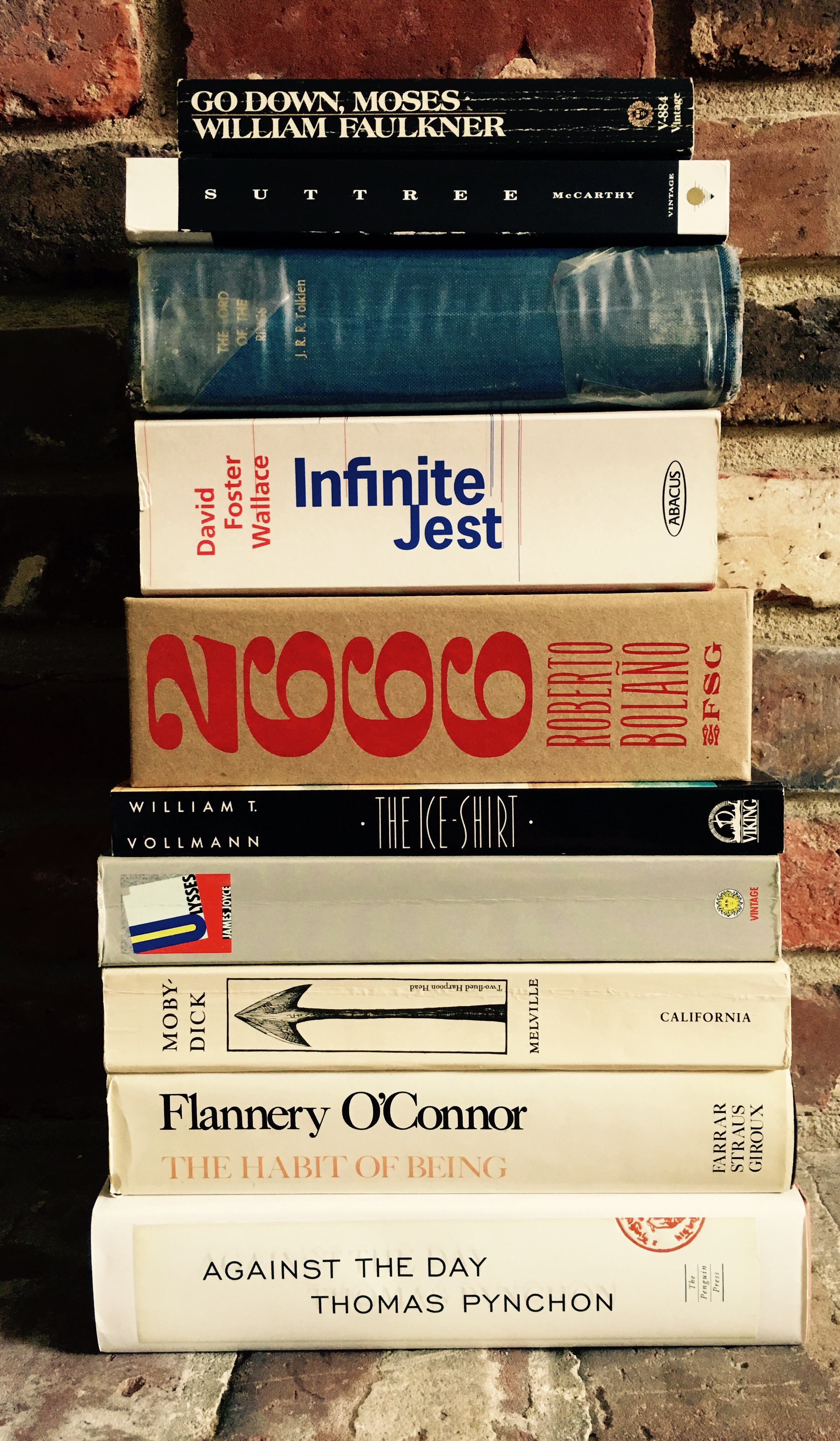 Biblioklept is ten years old today, so ten sets of ten somethings ...