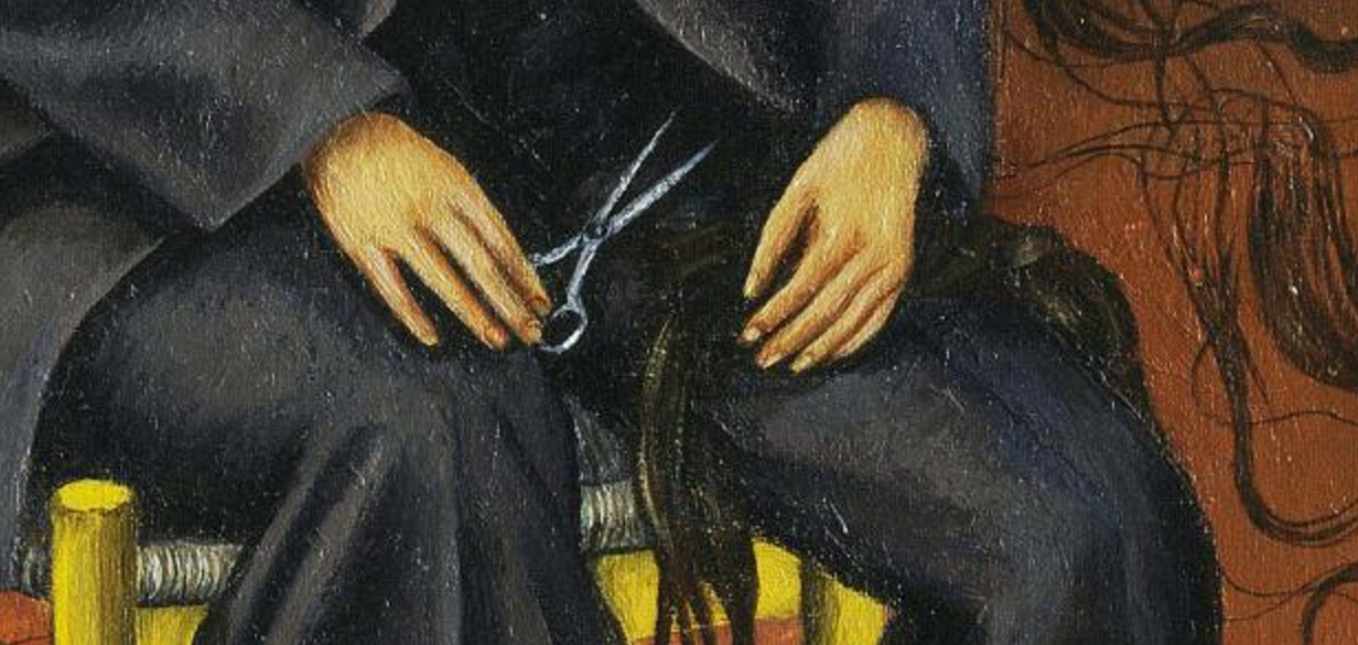 Self-Portrait with Cropped Hair — Frida Kahlo – Biblioklept