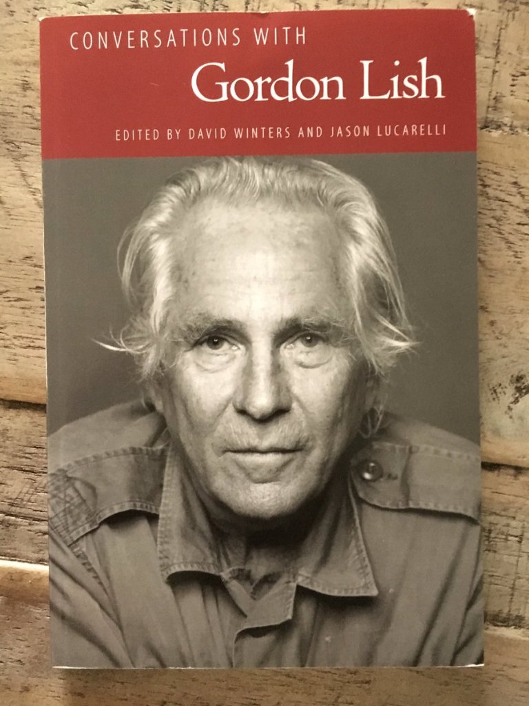 Conversations with Gordon Lish (Book acquired, 19 Sept. 2018) – Biblioklept