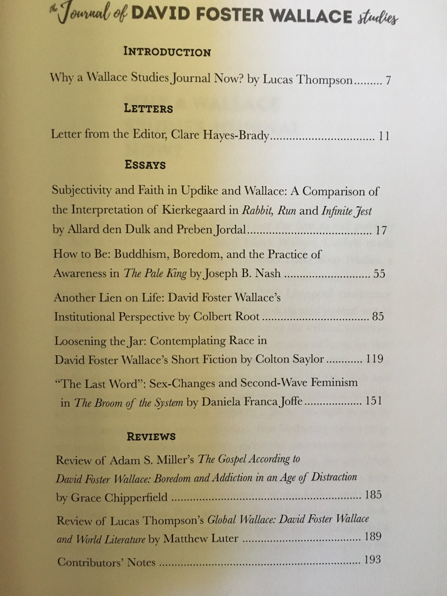 David Foster Wallace – Biblioklept
