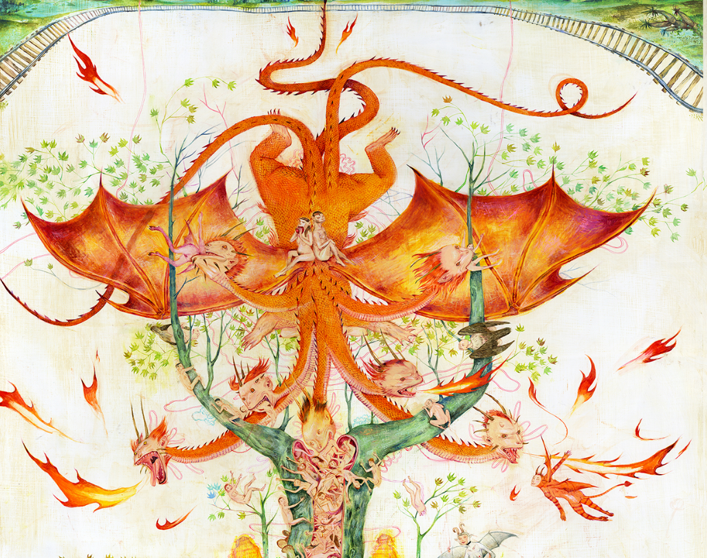 Mu Pan’s Garden of Earthly Delights (detail) — Mu Pan – Biblioklept