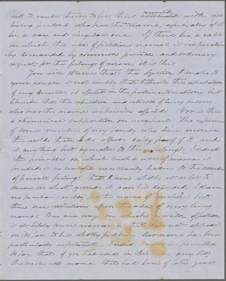 Thomas Pynchon writes to Nathaniel Hawthorne – Biblioklept