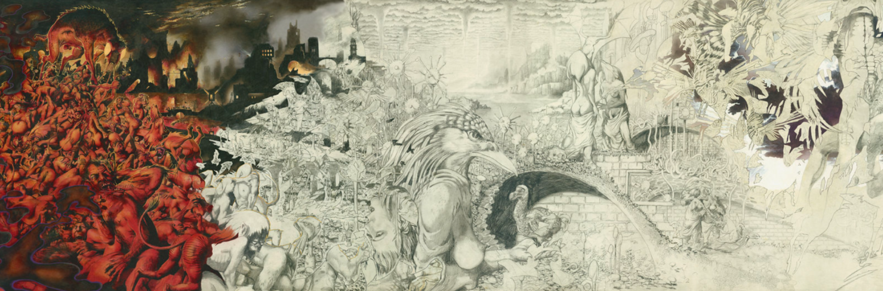 Illustration from Ah Pook Is Here — Malcolm McNeill – Biblioklept
